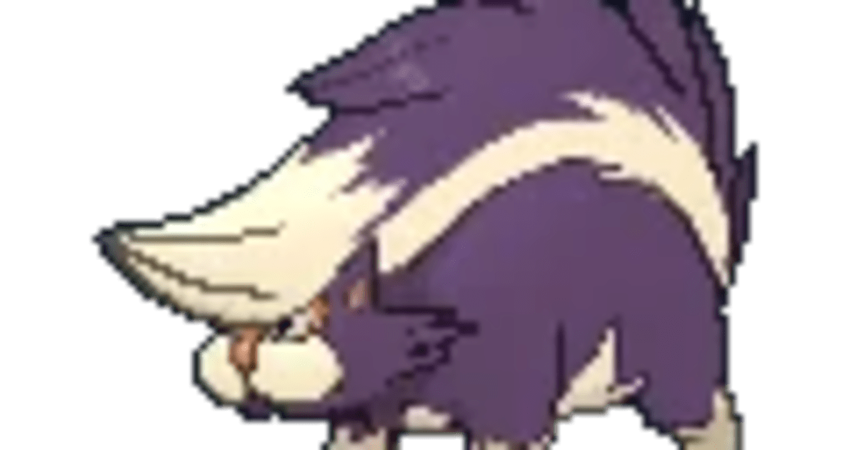 Skuntank | Pokemon Sword and Shield: Evolution Checklist