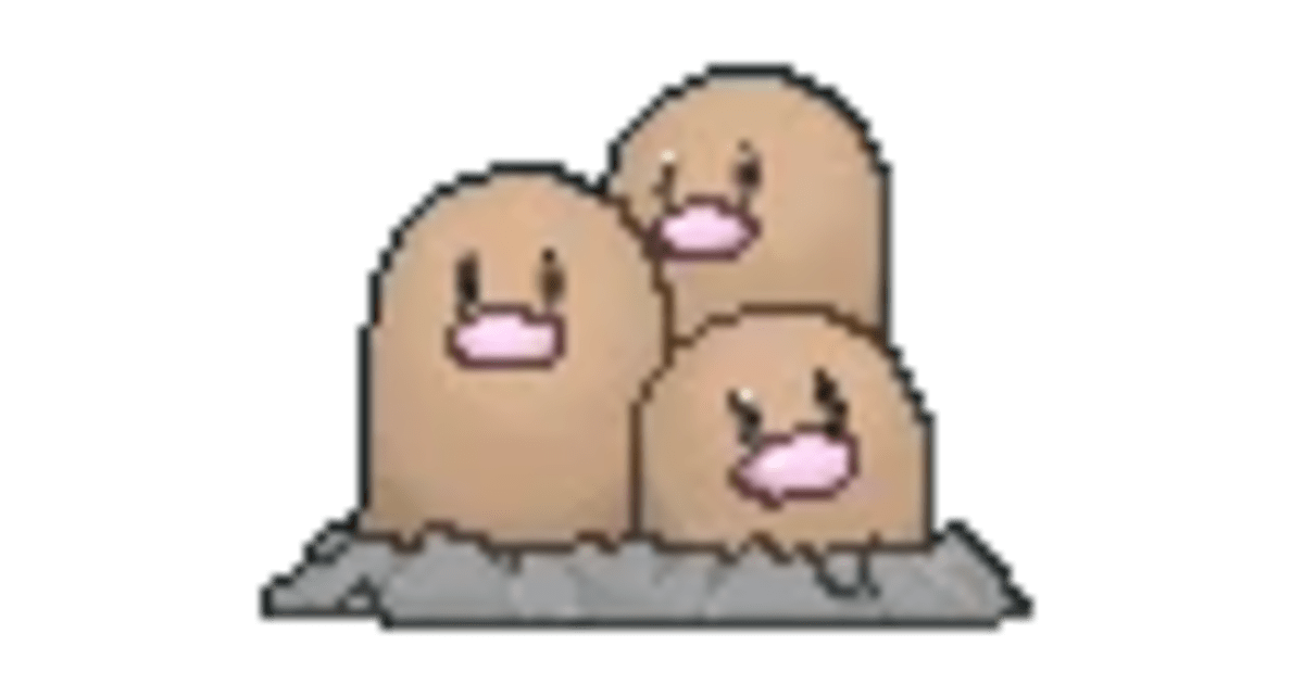 Dugtrio | Pokemon Sword and Shield: Evolution Checklist