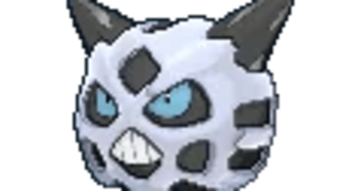 Glalie | Pokemon Sword and Shield: Evolution Checklist
