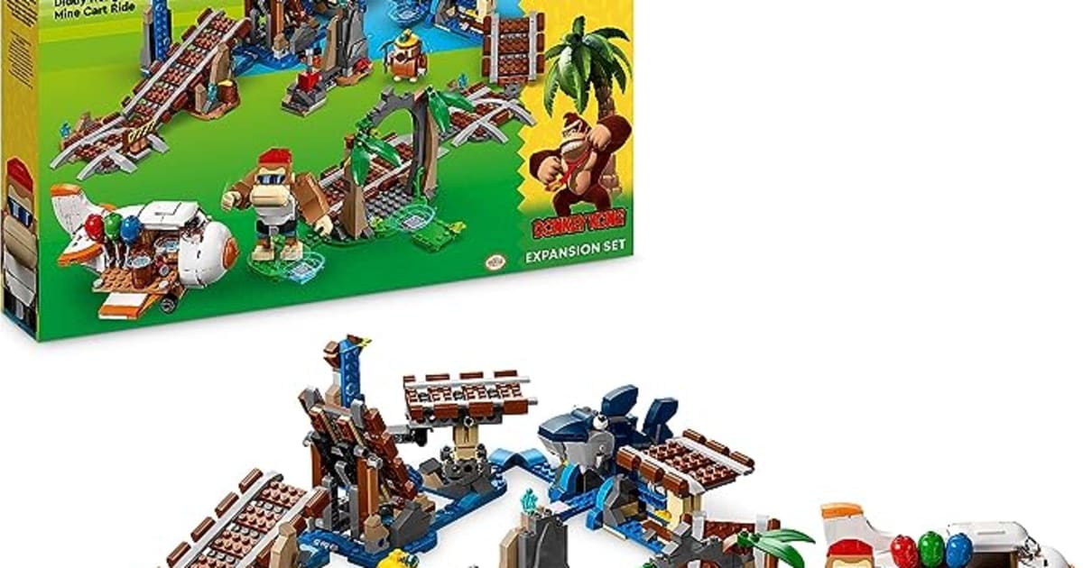 Super Mario Diddy Kong and Funky | Top 60 Most Wanted LEGO Sets of ...