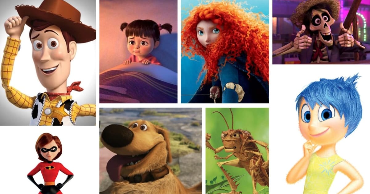 100+ Of The Most Beloved Pixar Characters by @DisneyLove