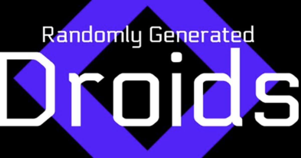 Randomly Generated Droids - Class Evaluation Criteria by @semi