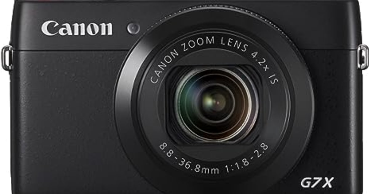 Canon G7x | 5 Best Compact Point & Shoot Cameras In 2023