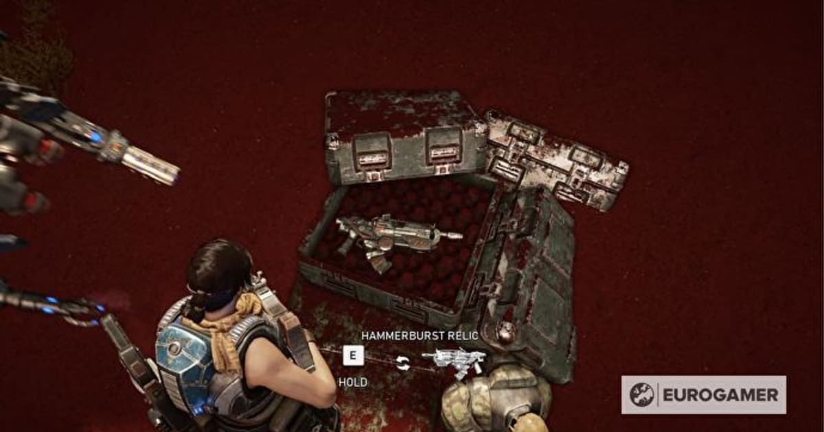 Hammerburst Relic | Gears of War 5: Relic Weapons Location Checklist