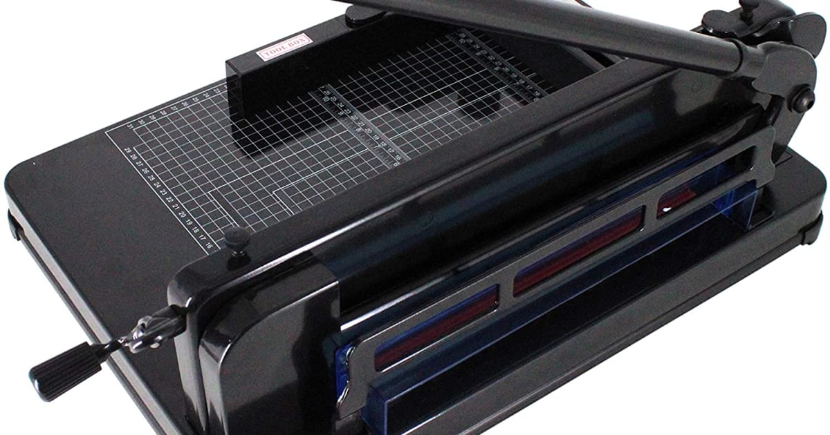 Guillotine paper cutter | A Beginner's Guide to the Tools and Materials ...