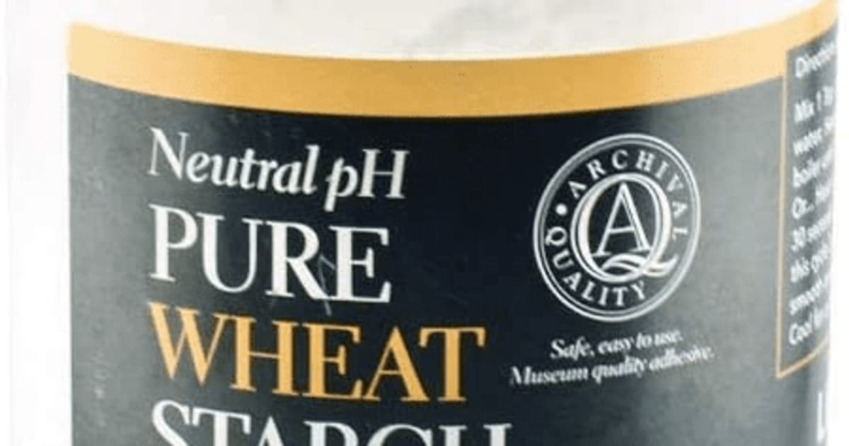 Wheat starch adhesive | A Beginner's Guide to the Tools and Materials ...