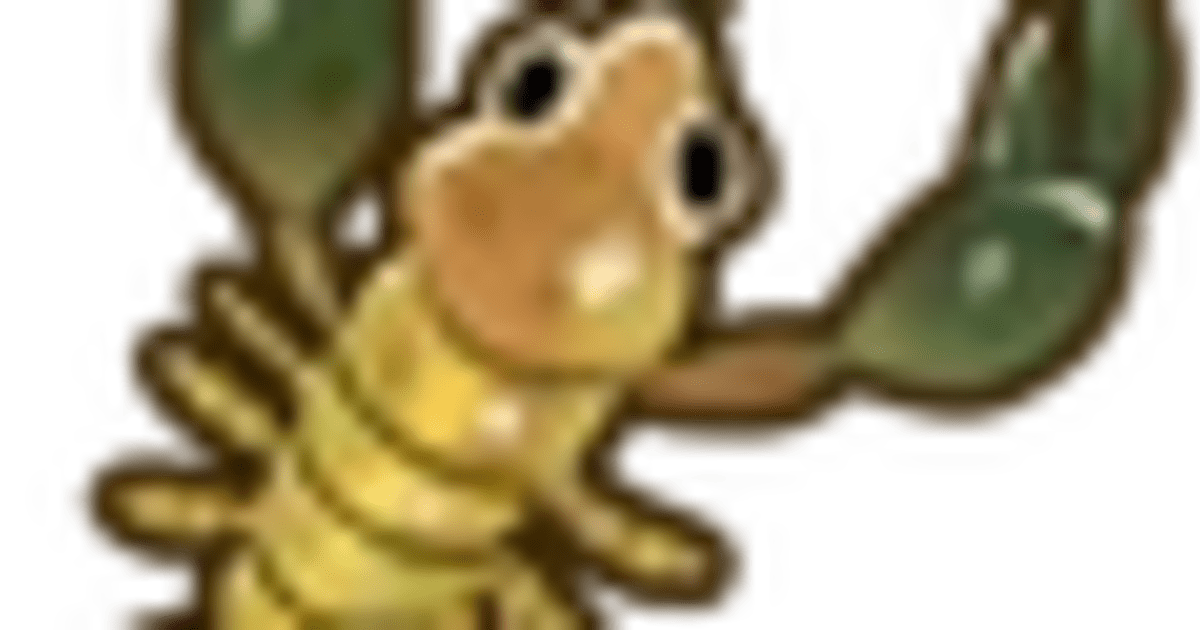 Crayfish | Coral Island - Fish, Insects, Ocean Critters Checklist