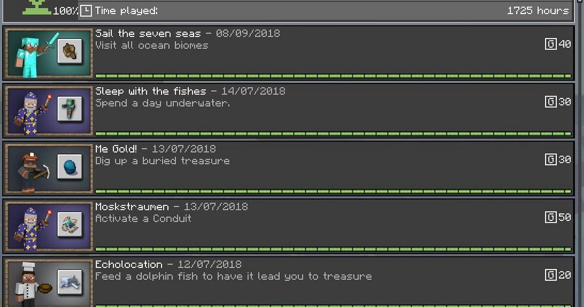 Get all the achievements | Minecraft Survival To-Do List (Free to copy!)