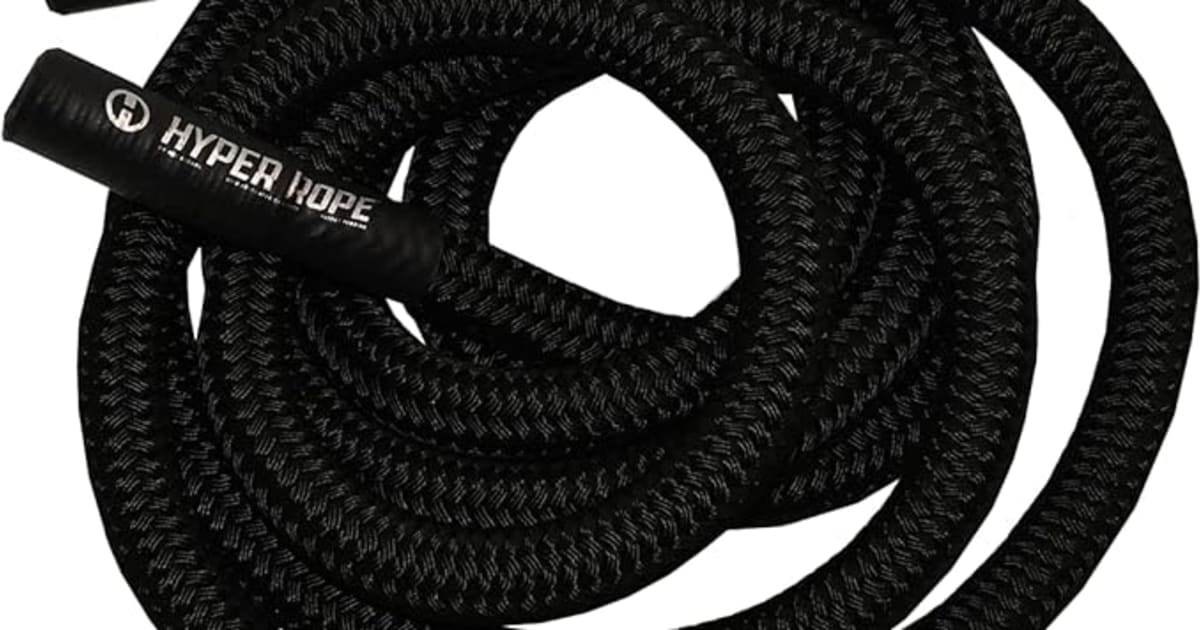 Hyperwear Hyper Rope | Rope Burn: Fitness Battle Ropes