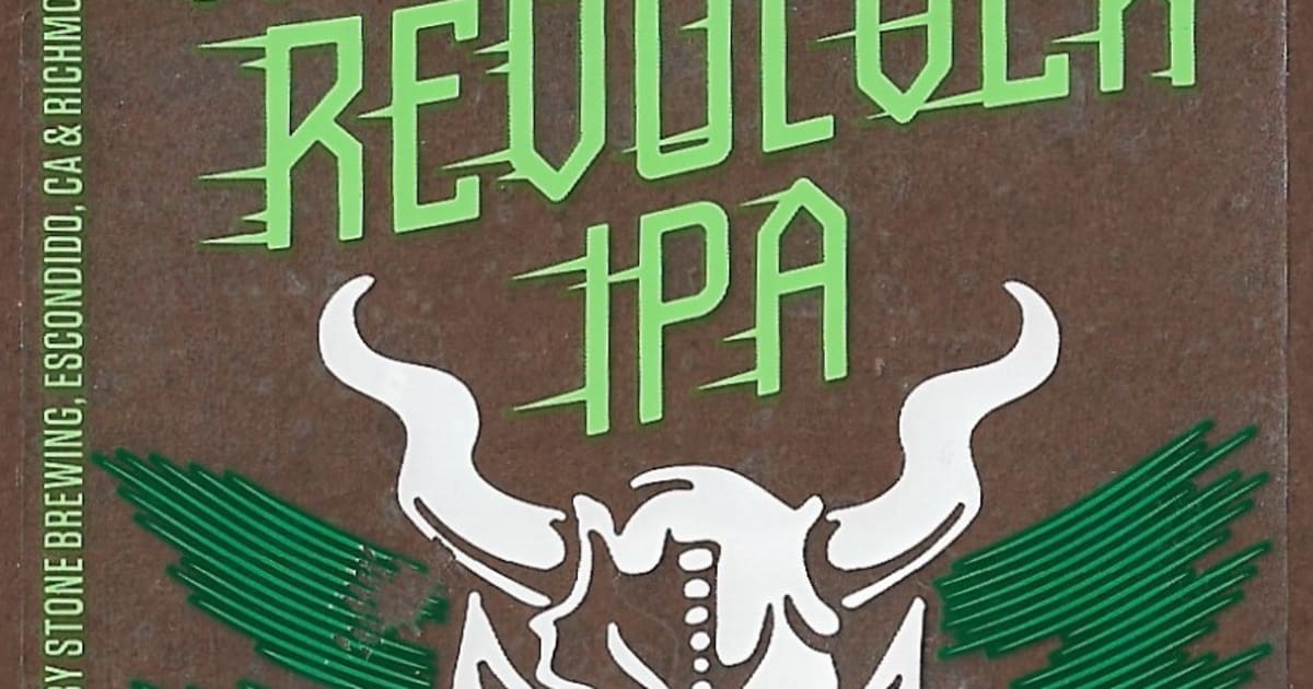 Stone Hop revolver IPA | Breweries from the USA