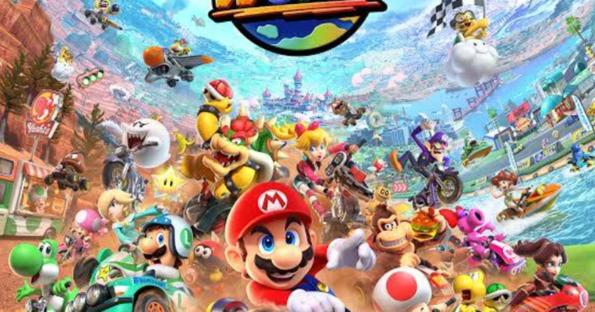 In Free Roam, activate every ?-Block Panel. | Mario Kart World 100% ...