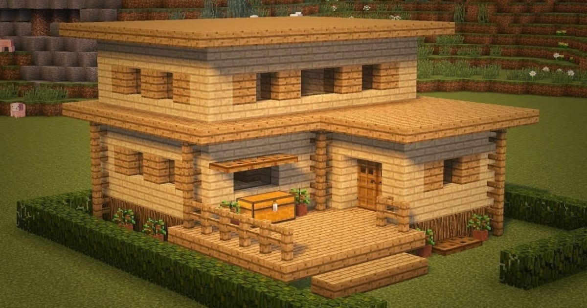 Build a Second Floor in the House | Minecraft Survival To-Do List (Free ...