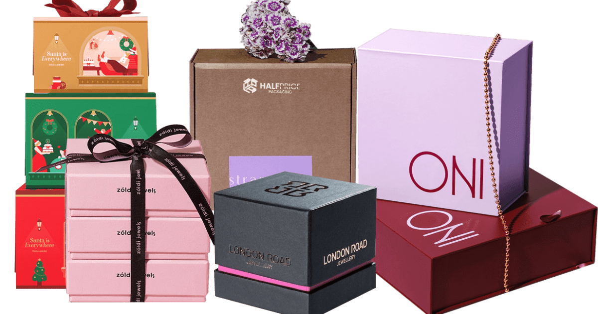 Custom Printed Mailer Boxes | Half Price Packaging