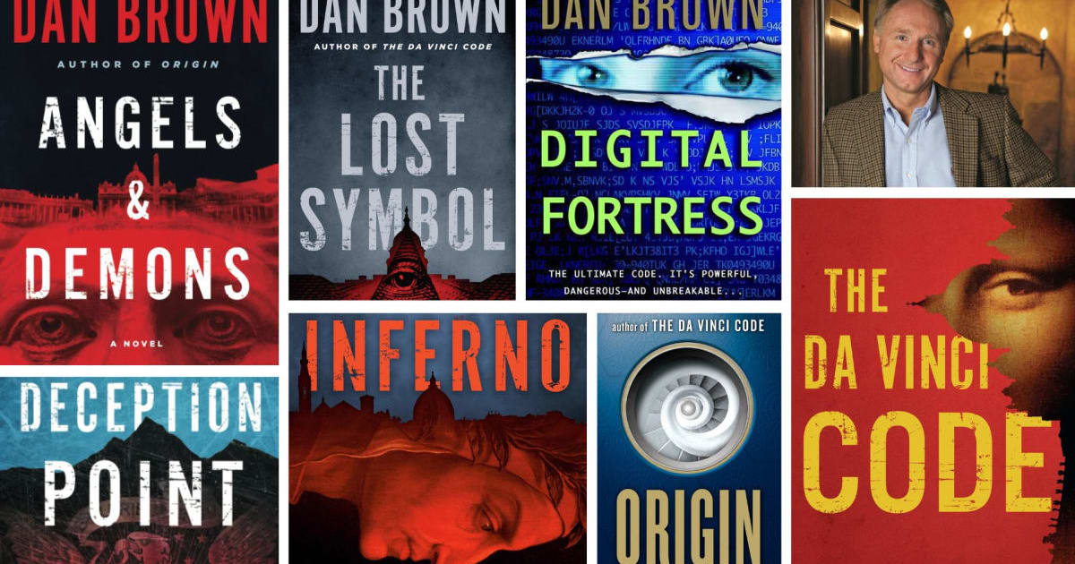 The Complete Checklist of Dan Brown Books in Order by @BookEnthusiasts