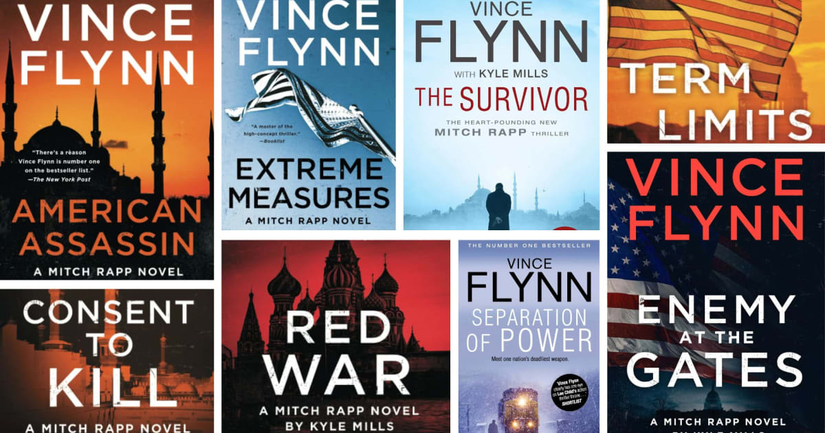 The Complete List of Mitch Rapp Books in Order by @BookEnthusiasts