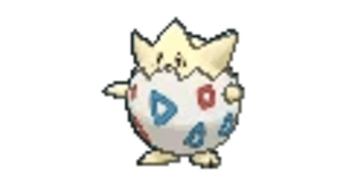 Togepi | Pokemon Sword and Shield: Evolution Checklist - Copy