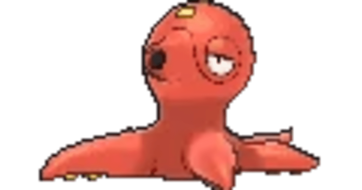 Octillery | Pokemon Sword and Shield: Evolution Checklist