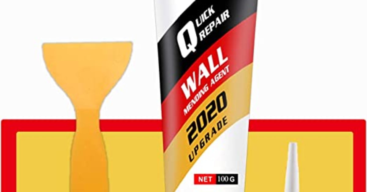 Drywall Patch Repair Kit with Scraper | Best drywall repair kit