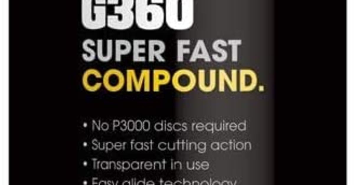G360 Super Fast Compound | Best scratch remover for cars