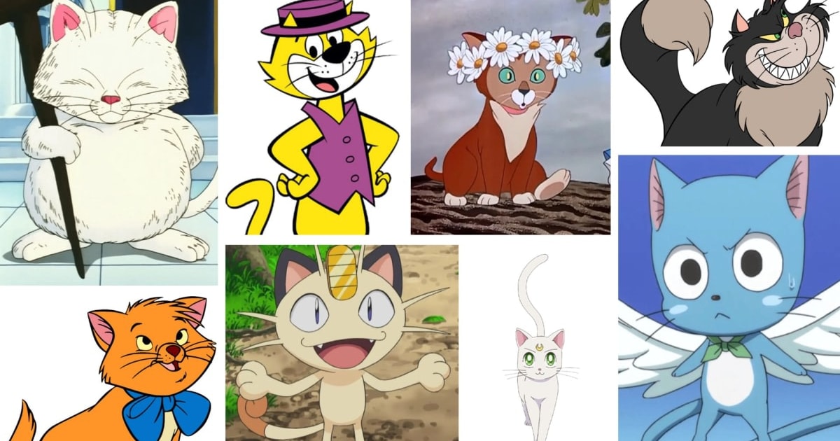 Our 50 Favorite Cartoon Cat Characters by @animationnation