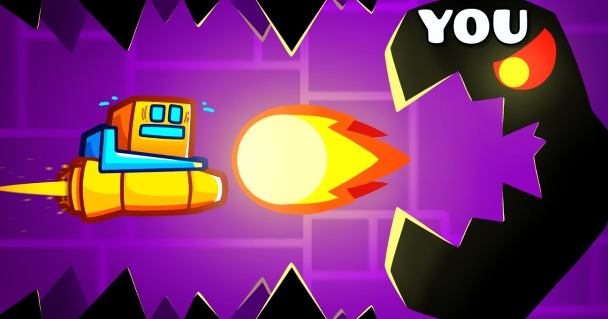 geometry dash by @froufrou