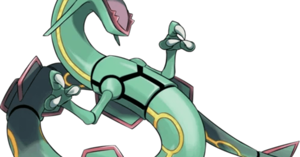 Rayquaza (All forms) | Every Green Pokemon (A Checklist)