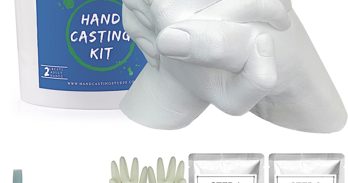 Plaster Hand Mold Casting Kit | Best hand molding kits
