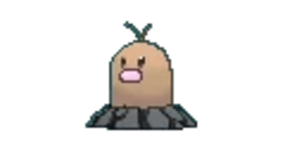 Alolan Diglett | Pokemon Sword and Shield: Evolution Checklist