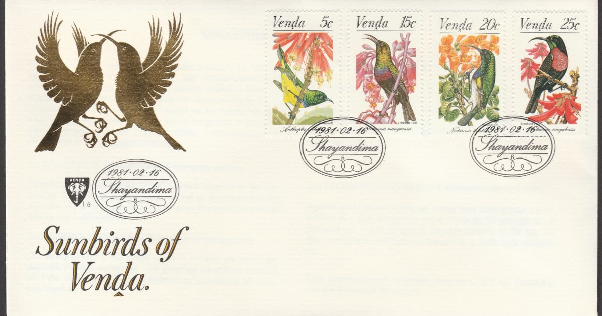 Venda | First Day Covers & Sheets