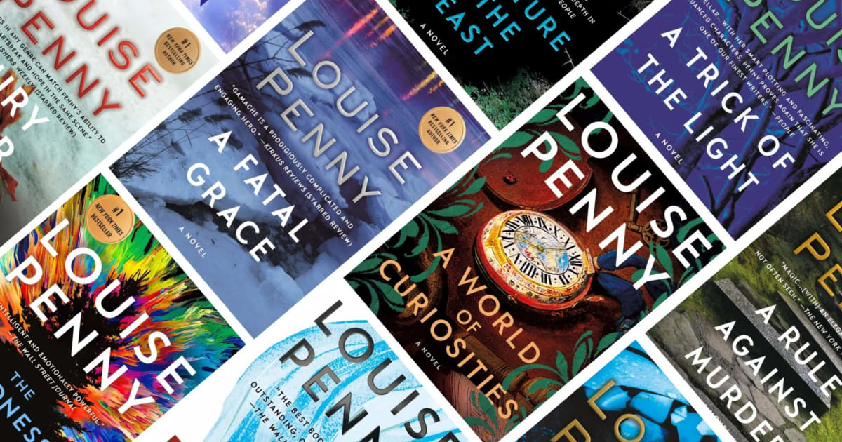 The Complete List of Louise Penny's Books by @BookEnthusiasts