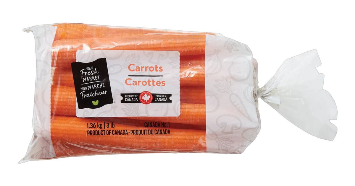 Carrots | Free, Editable, and Printable Grocery List Template (With ...