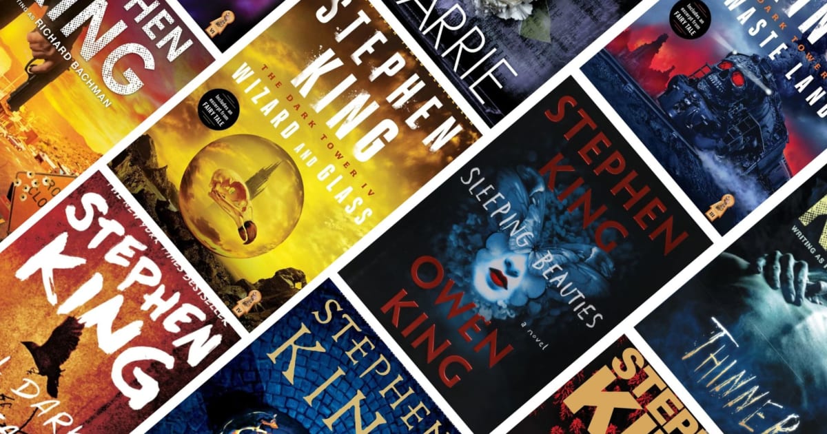 Stephen King’s Books in Order by @BookEnthusiasts
