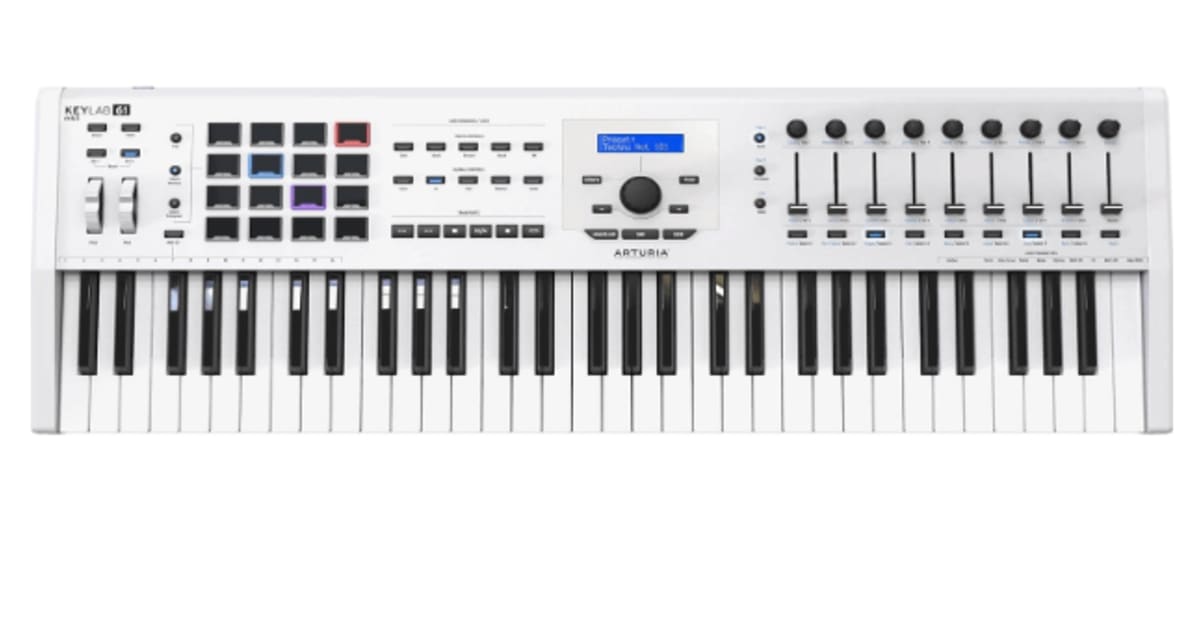 Arturia KeyLab 61 Mk2 | Best MIDI Keyboard Controllers