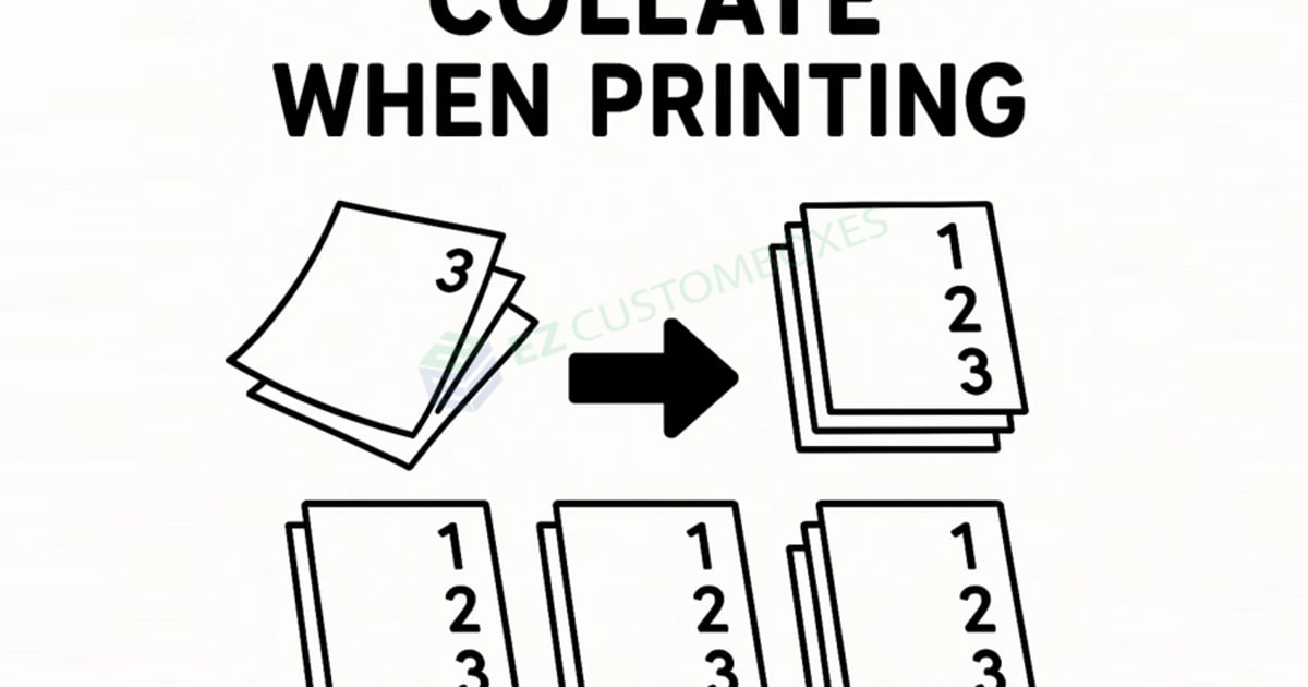 What Does Collate Mean When Printing? (Simple Definition) | What Does ...