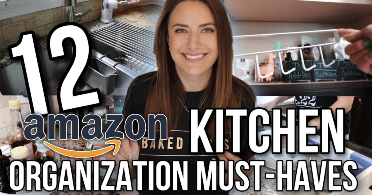 TOP 12 AMAZON KITCHEN ORGANIZATION FINDS | every house needs for under ...