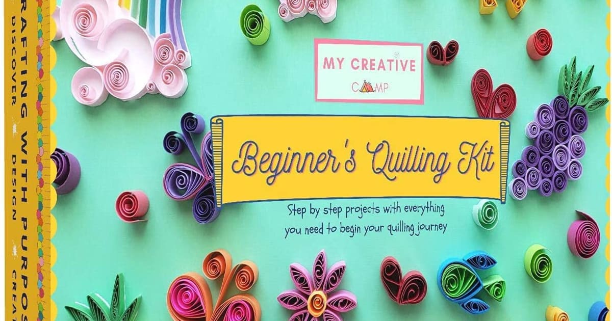 Beginner's Quilling Kit | Best paper quilling kits for beginners