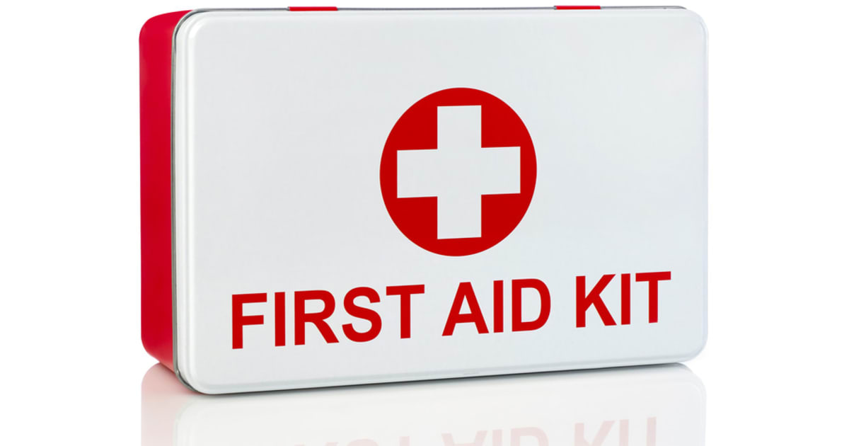 1st aid kit | Camping checklist