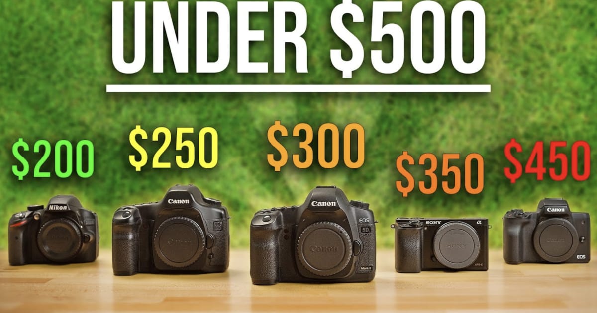 5 Amazing Cameras For Photo & Video Under $500! by @foxtailwhipz