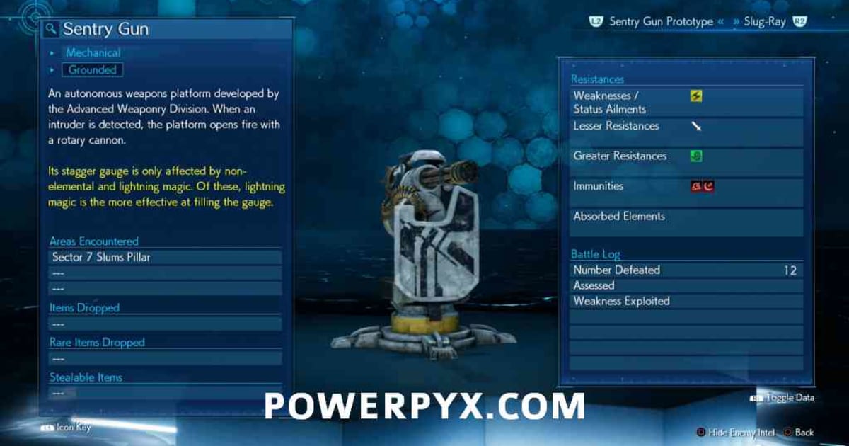 Sentry Gun | Final Fantasy VII Remake - Complete Enemies List
