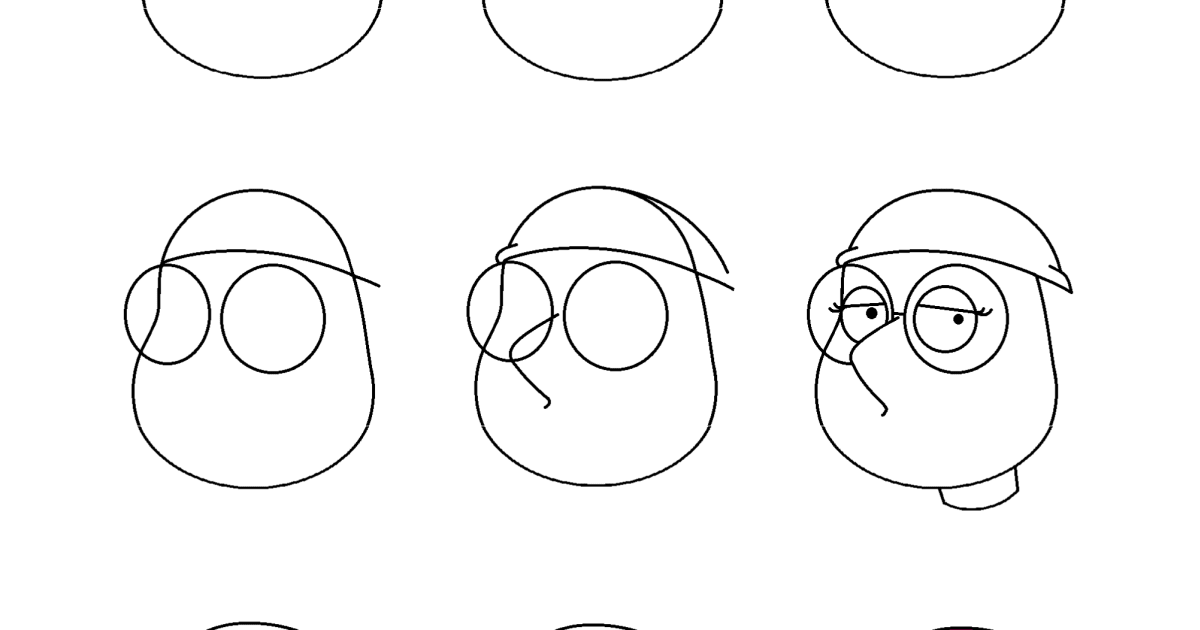 Meg Griffin | 100 Easy to Draw Cartoon Characters