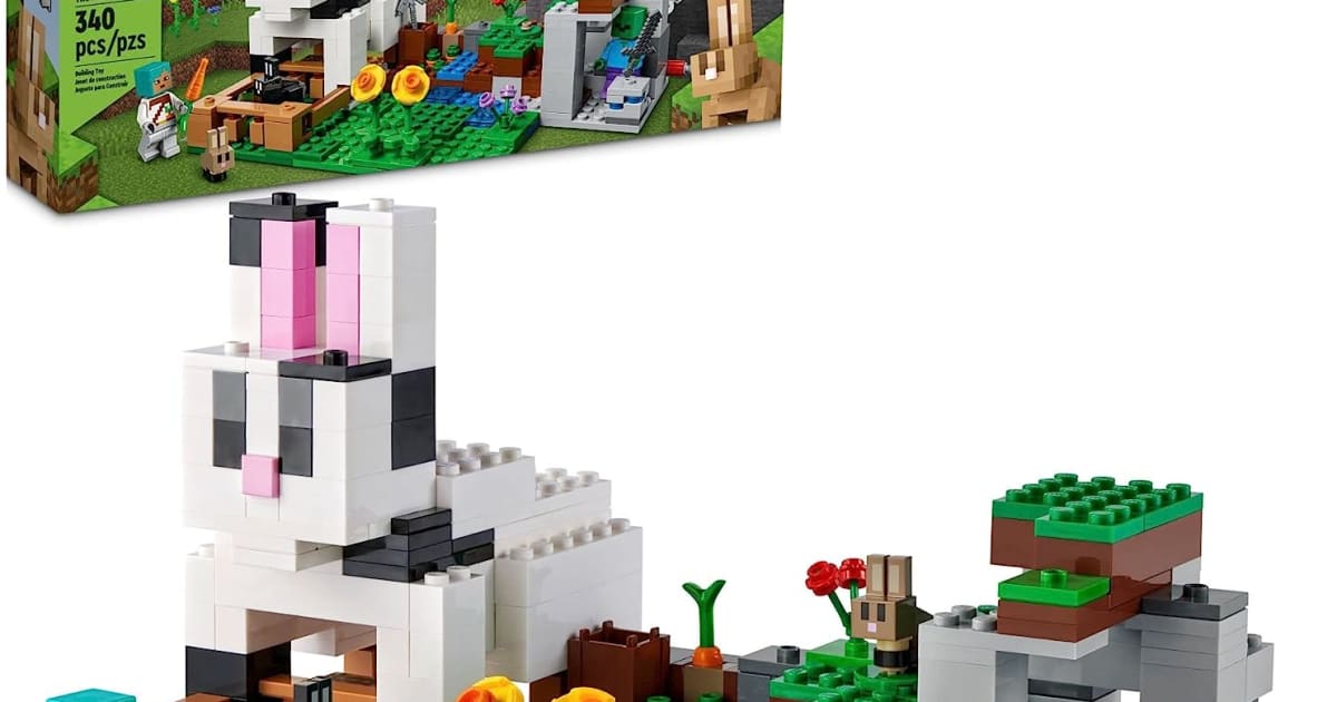 The Rabbit Ranch | Best LEGO Minecraft sets