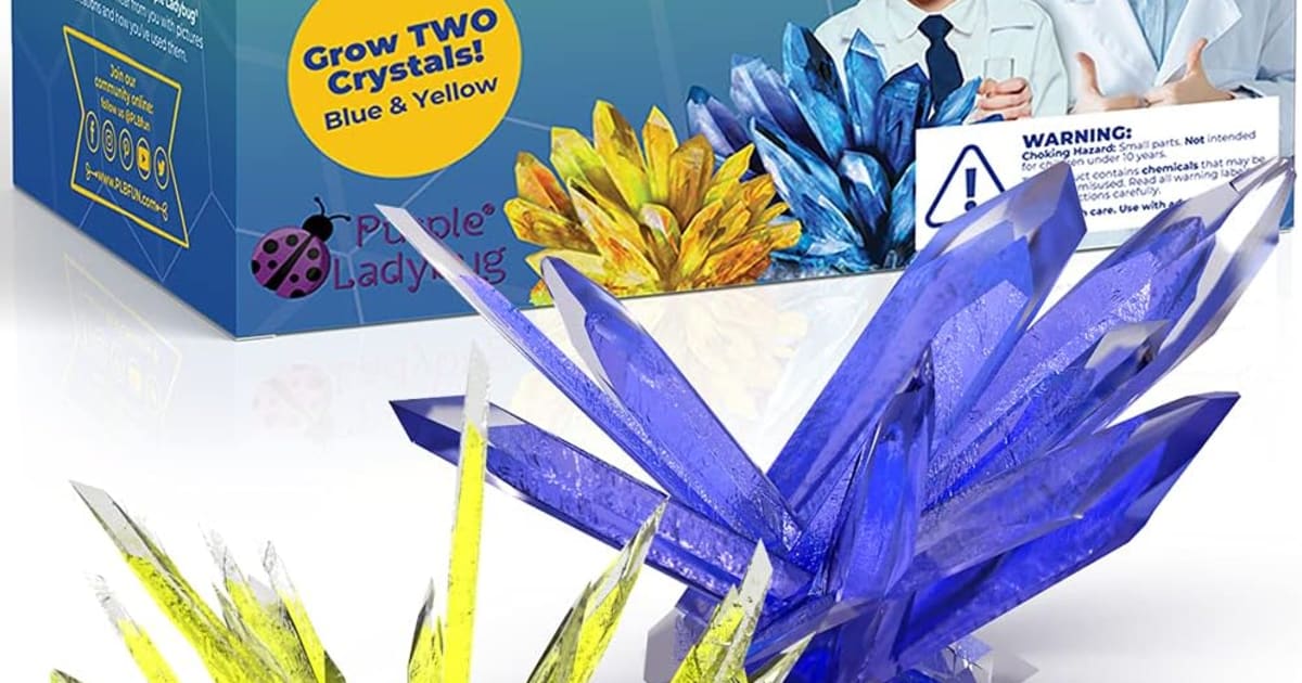 Crystal Growing Kit for Kids | Best Crystal Growing Kits