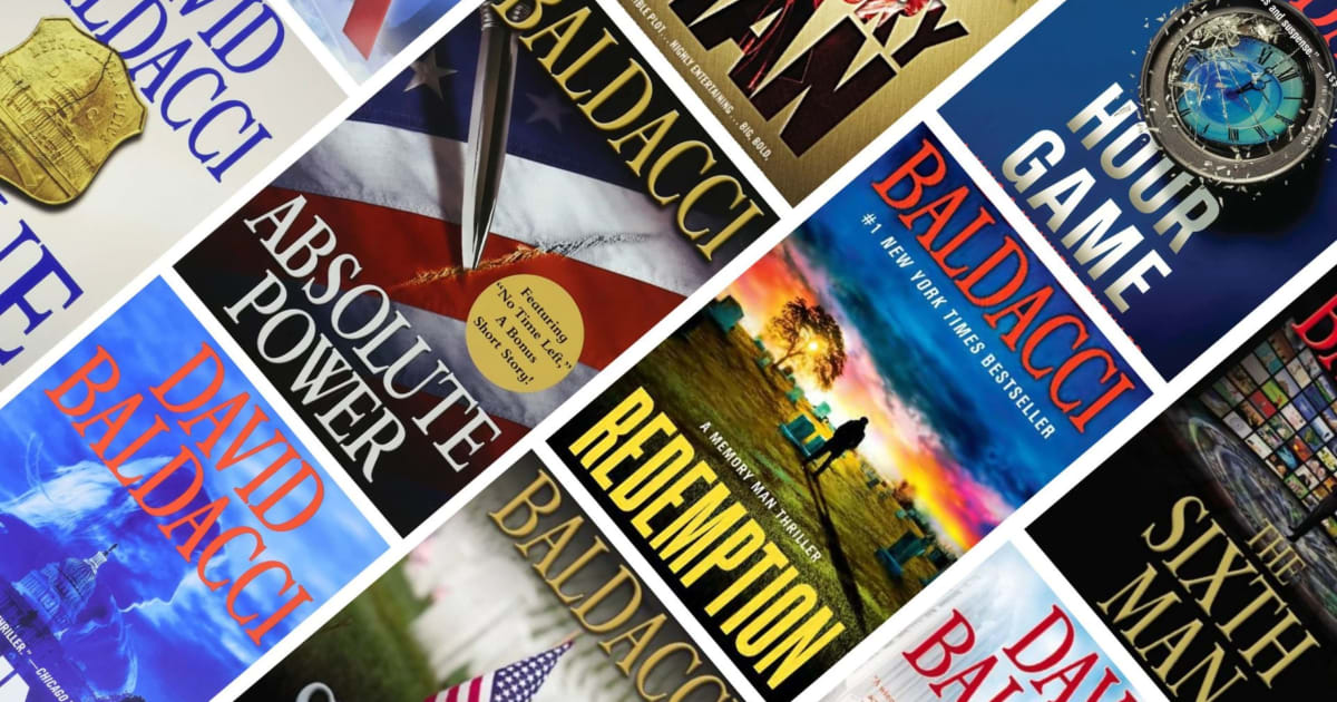 The Complete List of David Baldacci Books in Order by @BookEnthusiasts