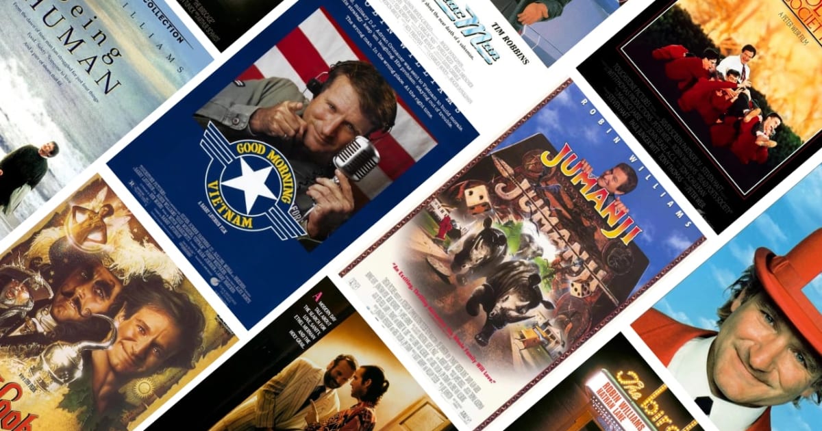 The Complete List of Robin Williams' Movies (And where to watch them ...
