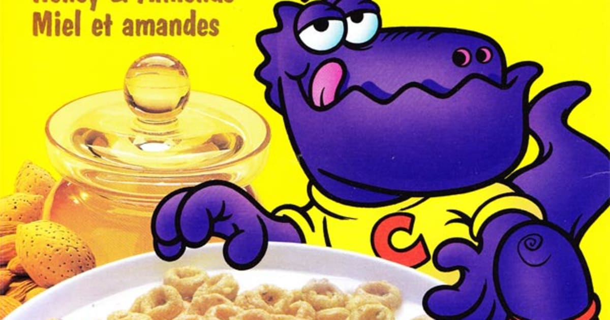 Crunchosaurus Rex | The Ultimate list of Cereal Mascots