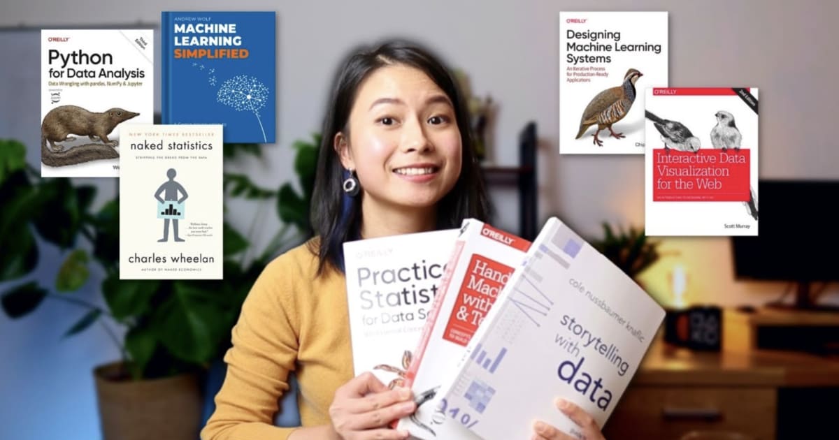 Best Data Science Books for Beginners 📚 by @thuvu