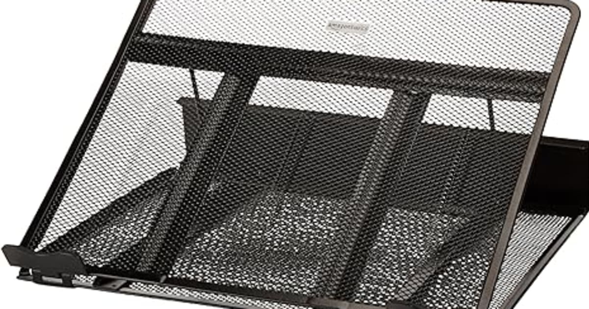 AmazonBasics Ventilated Adjustable Laptop Stand | Selecting the Right ...