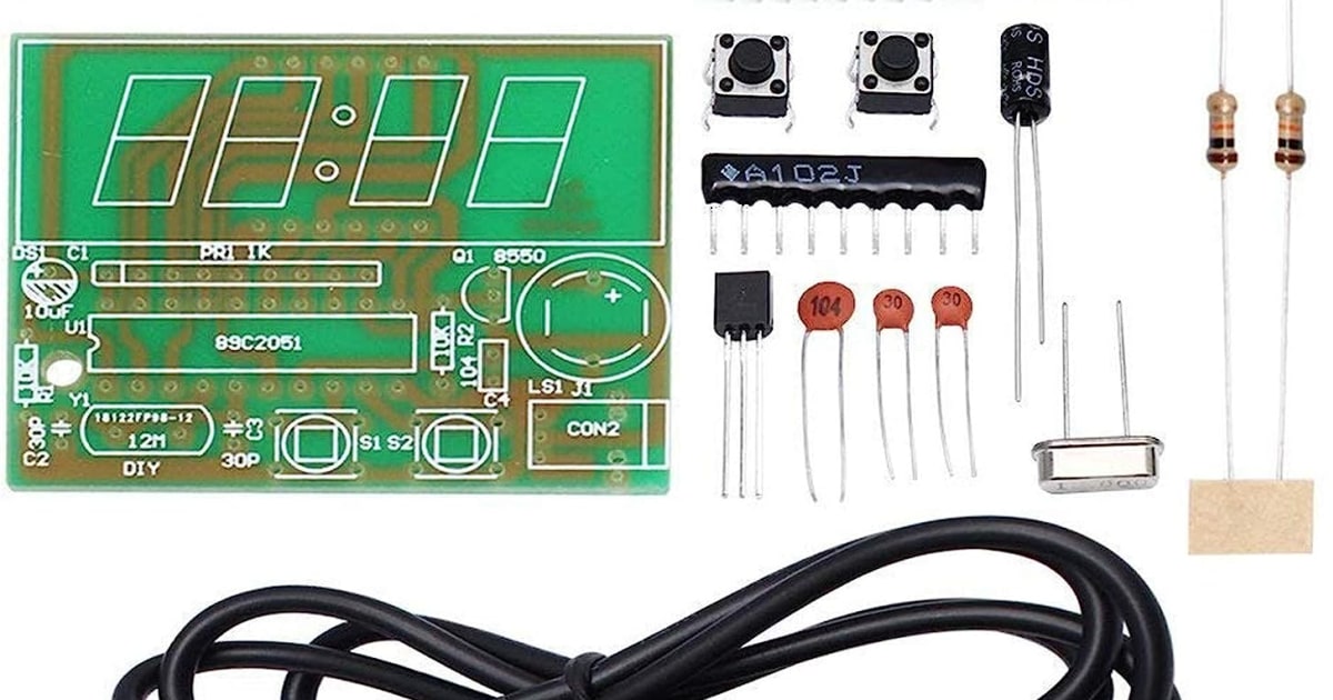 4-Digit Digital Clock Kits | Best clock-making kits