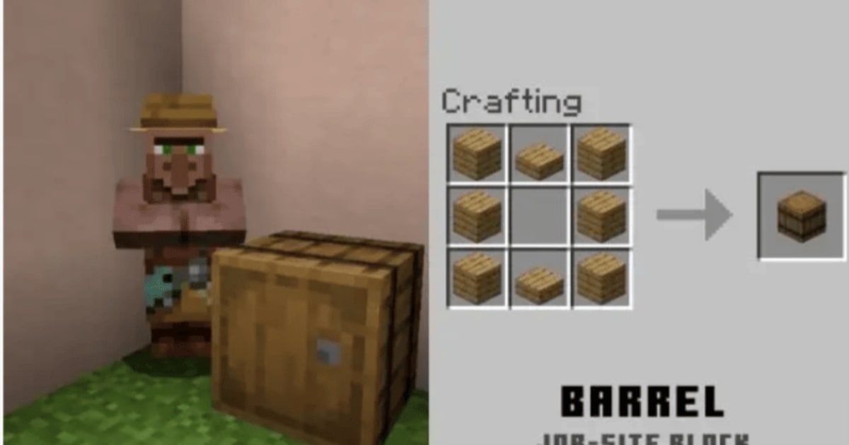 Fisherman | Minecraft Villager Professions