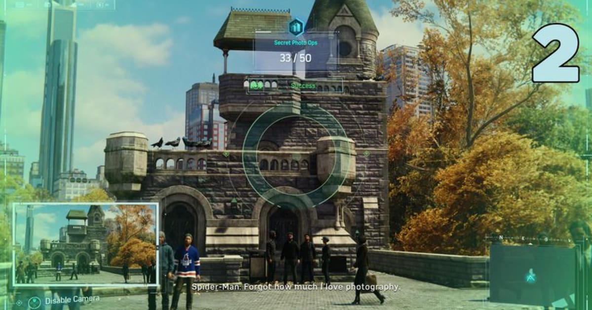 Belvedere Castle | Spider-Man PS4: All Secret Photo Ops Location Checklist